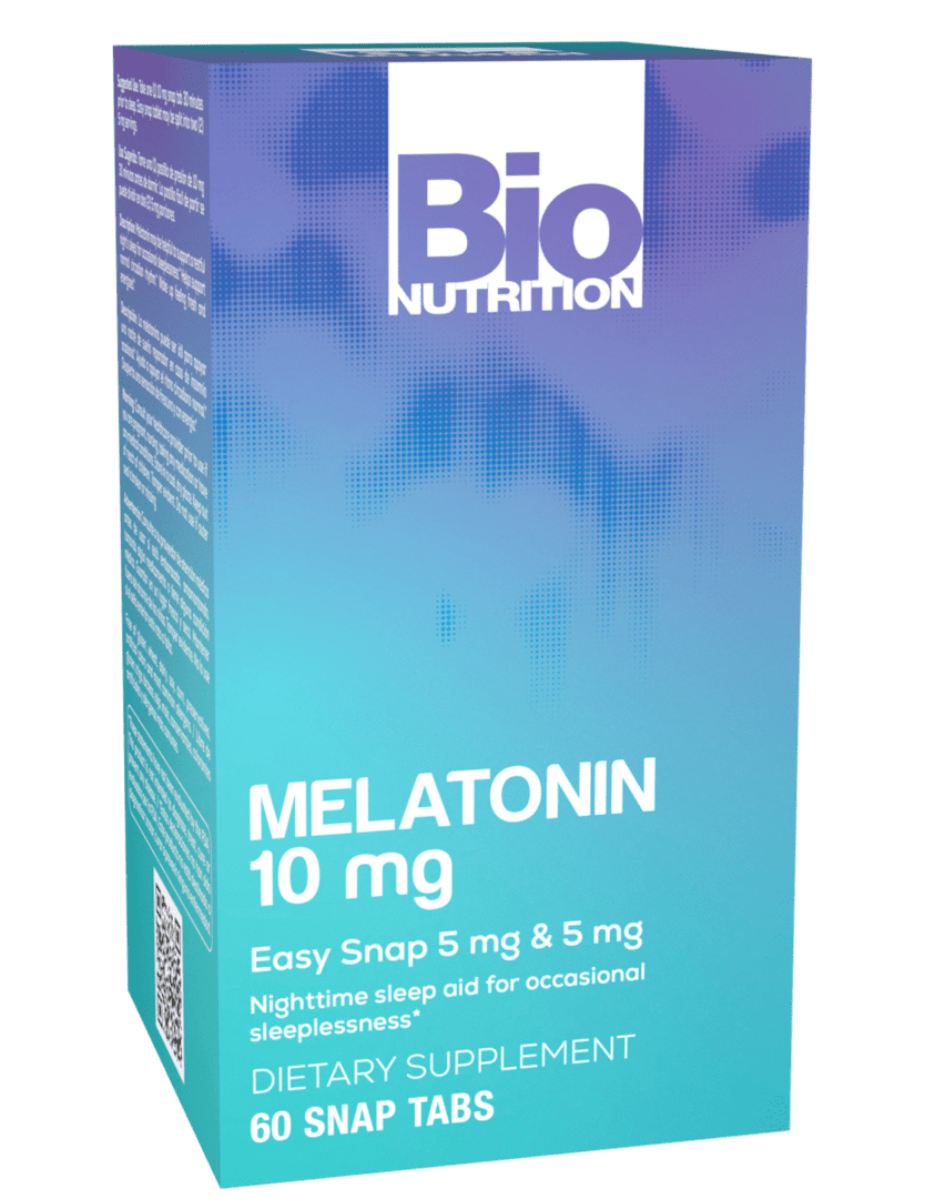 BIO NUTRITION MELATONINA 10MG 60 TABS – Mary's Health Foods