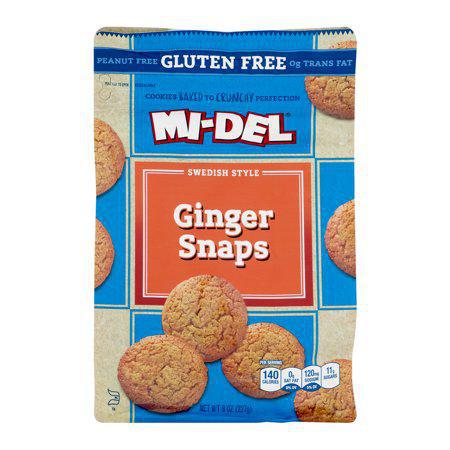 MIDEL COOKIE GF SNAP GINGER 8OZ – Mary's Health Foods