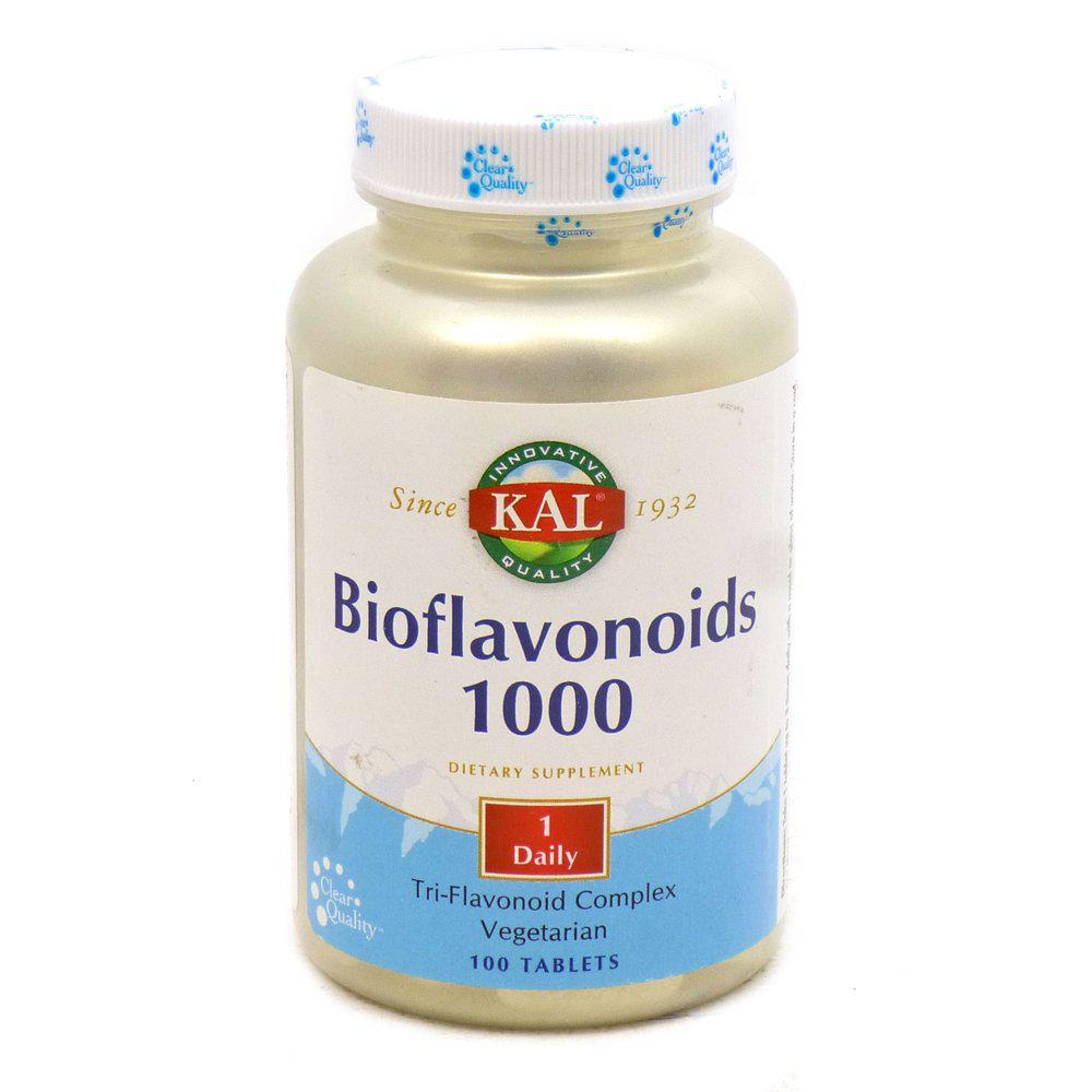 KAL BIOFLAVONOIDS 1000 MG 100 TABS – Mary's Health Foods