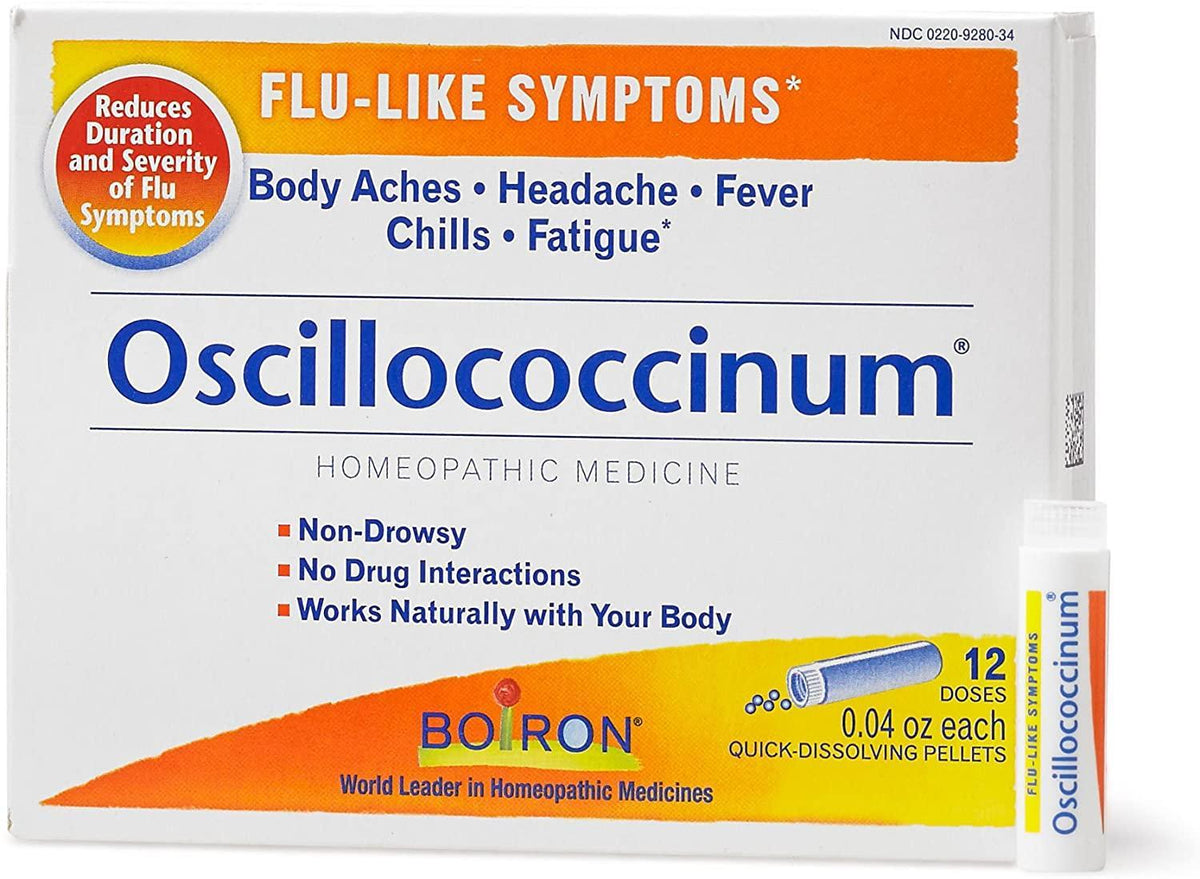 OSCILLOCCINUM 12 VIALS – Mary's Health Foods