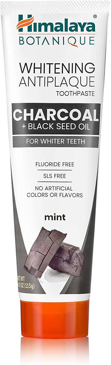HIMALAYA CHARCOAL TOOTHPASTE 4OZ – Mary's Health Foods